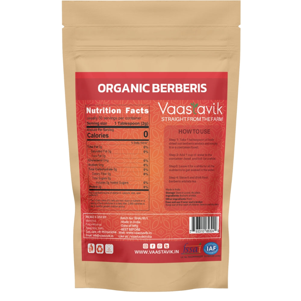 Berberis Aristata Leaf Tea Daruhaldi Dried 100gm Shop Online India Best ...