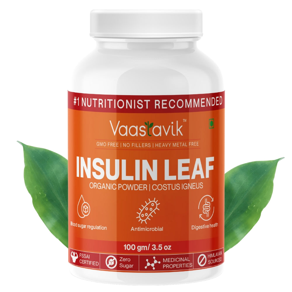 Insulin Leaf Costus Igneus Powder 100gm – Vaastavik