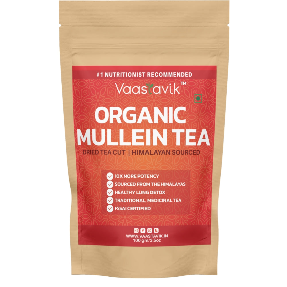 Pure Mullein Tea 100gms – Vaastavik