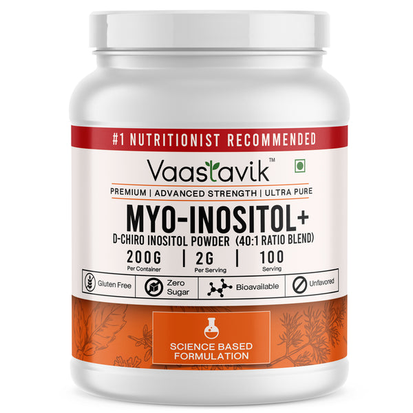 FSSAI certified Myo-Inositol & D-Chiro Inositol Powder 200gm – Women's ...